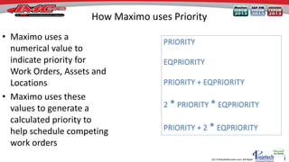 Using Maximo EAM to Avoid the Consequences of Missing PM Work | PPT