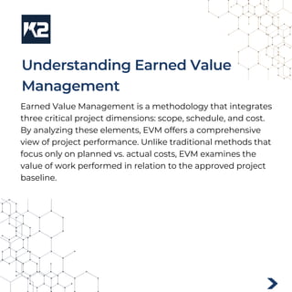 Using Earned Value Management to Measure Project Performance | PDF