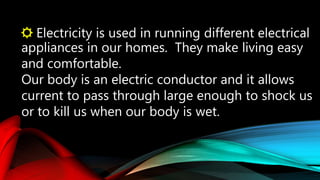 Using Electricity Properly | PPTX