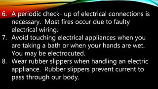 Using Electricity Properly | PPTX