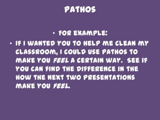 Using emotion to persuade | PPTX