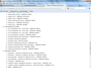 Using Endnote with UWS Referencing Guidelines - Margo Stewart (Subject ...