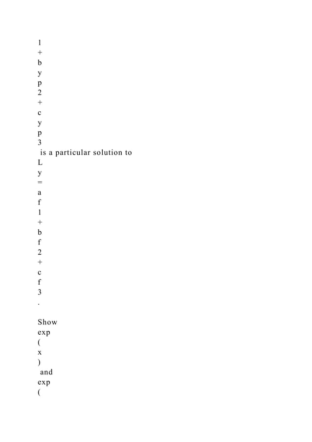 Using Eulers formula, exp(ix)=cos(x)+isin.docx