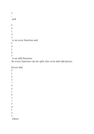 Using Eulers formula, exp(ix)=cos(x)+isin.docx