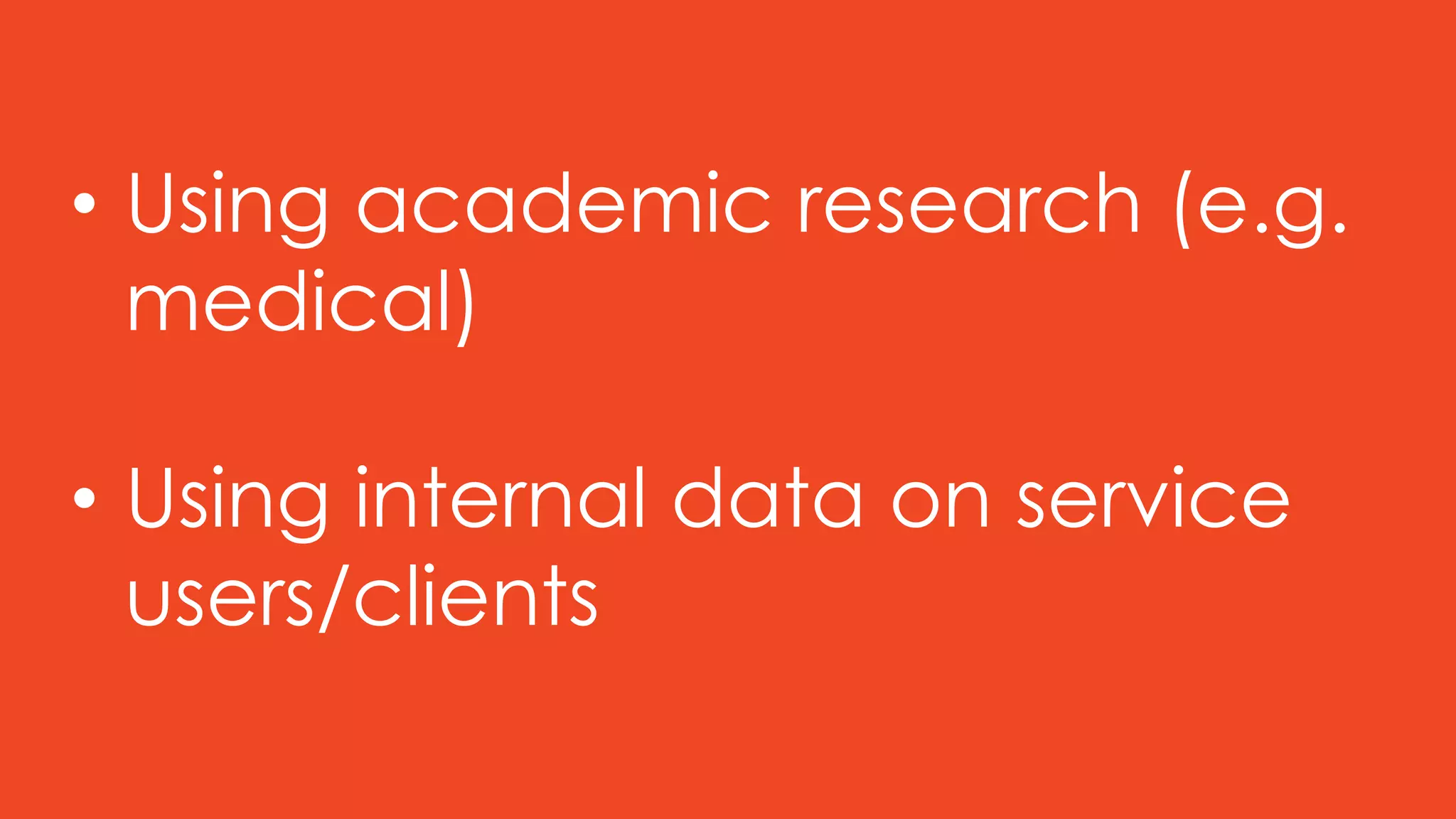 Using evidence in campaigning | PPTX