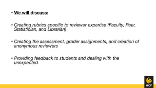 Using ExamSoft Rubrics to Assess Student Medical Research | PPT