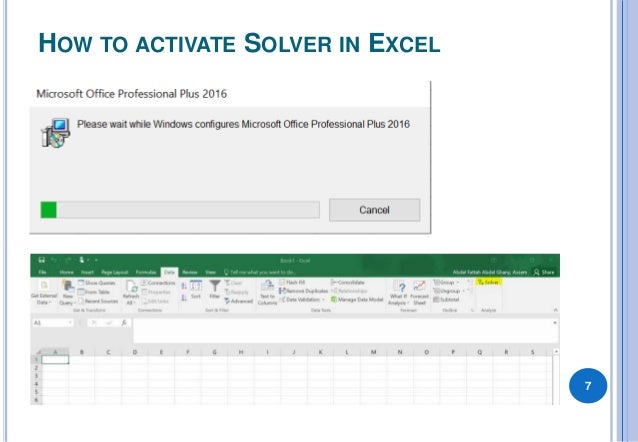 Activate solver in excel - montreallasopa
