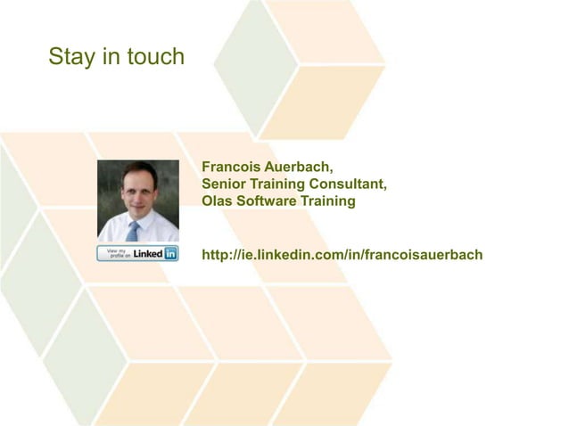 Using excel to manage your pipeline and assess | PPTX