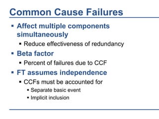 Using fault trees to analyze Safety Instrumented Systems | PPTX