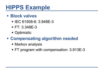 Using fault trees to analyze Safety Instrumented Systems | PPTX