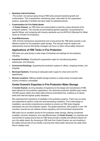 Using FBE Tanks as Fire Protection Water Storage Tanks.docx