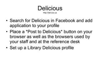 Using Fb In A Law Firm Il2008 | PPT