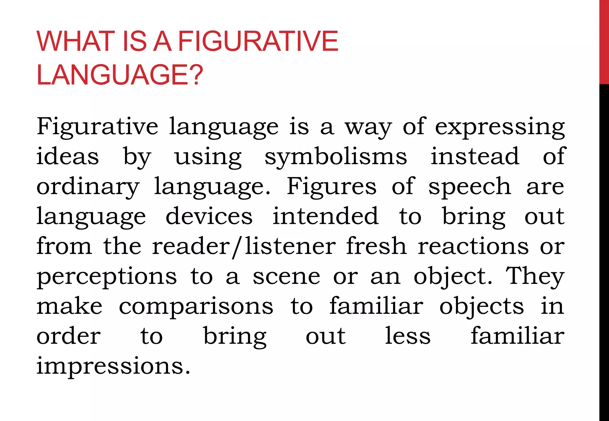 Using Figures of Speech - Simile and Metaphor | PPTX