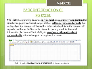 Using financial functions in ms excel | PPSX