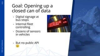 Using FME Cloud to Produce Realtime Data Transit Update Streams (GTFS Realtime) | PDF