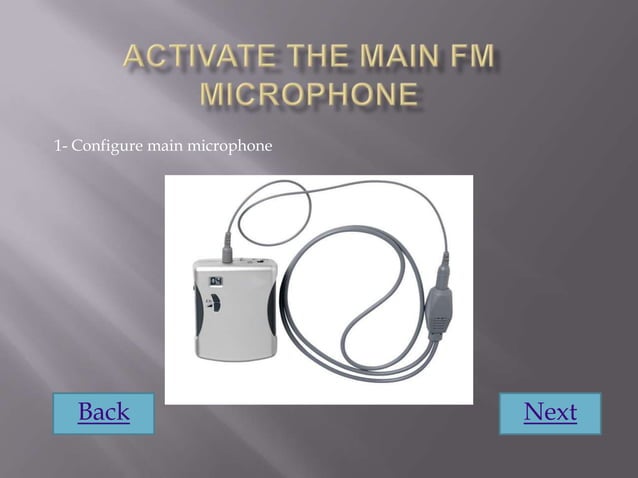 Using FM System Device for Teaching Hearing Impaired | PPT