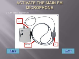 Using FM System Device for Teaching Hearing Impaired | PPT