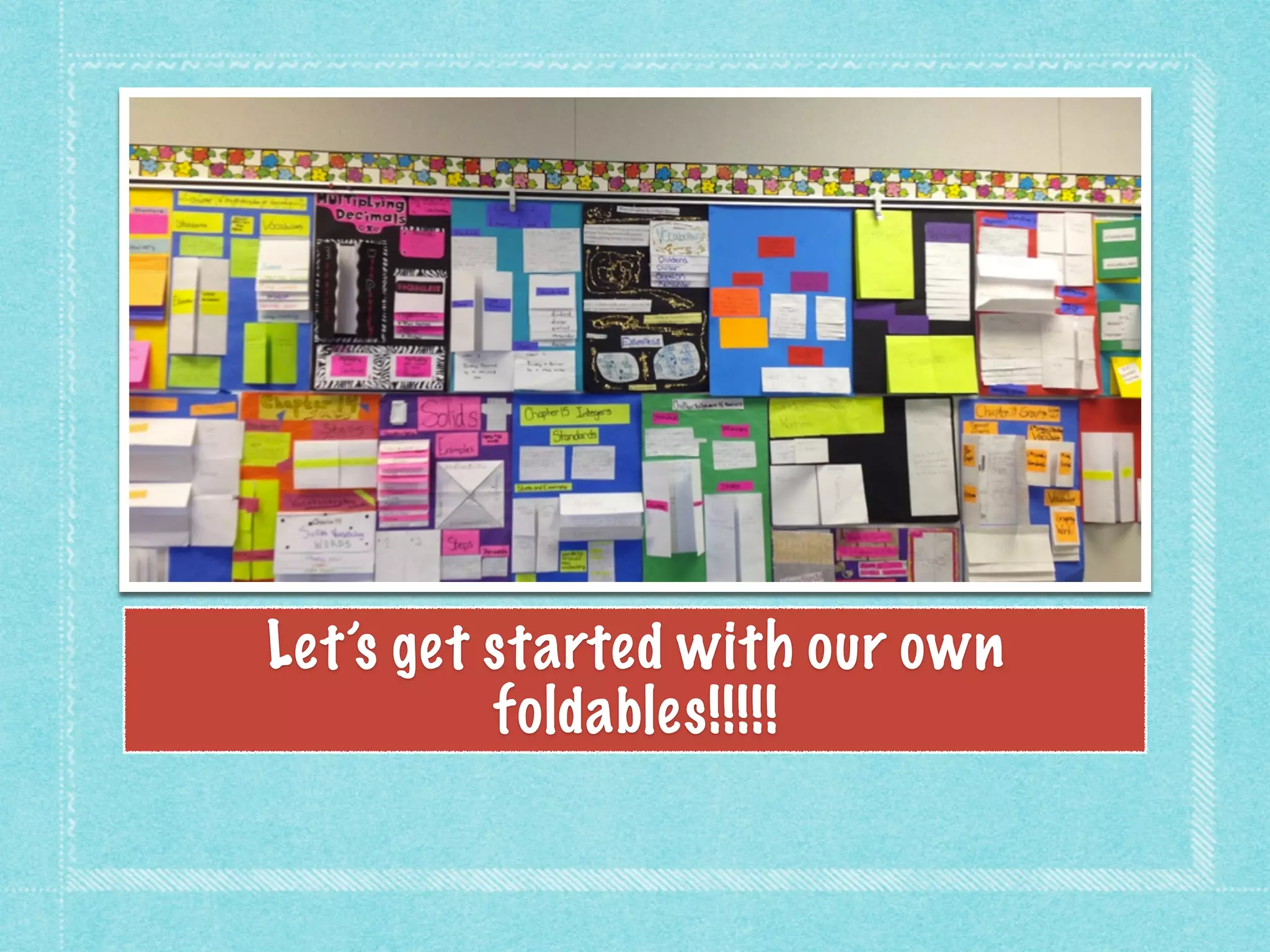 Using foldables in the college classroom | PDF