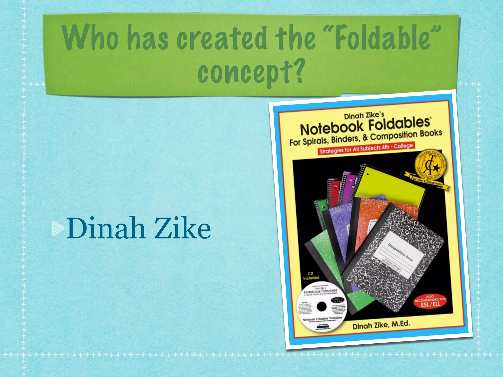 Using foldables in the college classroom | PDF