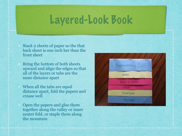 Using foldables in the college classroom | PPT