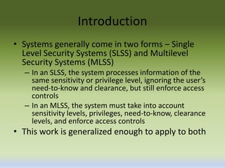 Application and Website Security -- Designer Edition: Using Formal ...