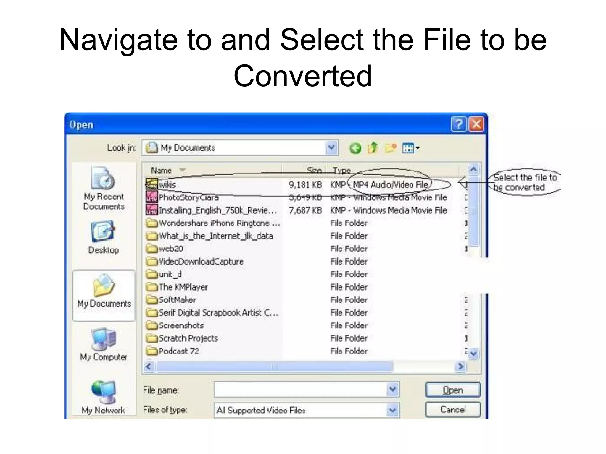 Using format factory to change format | PPT