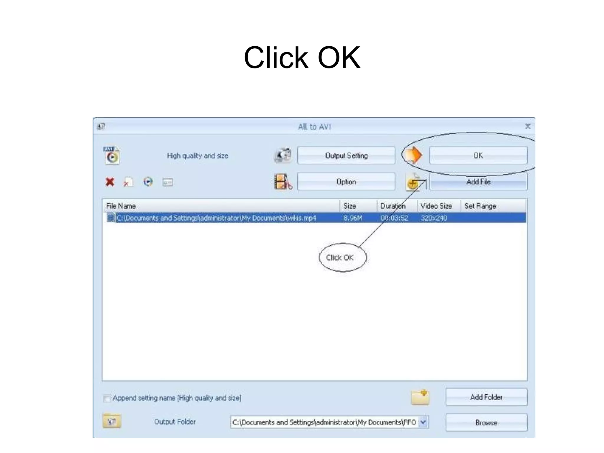 Using Format Factory To Change Format Ppt