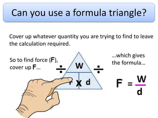 Frequency Formula Triangle