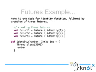 Using Akka Futures | PDF