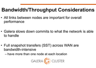 Using galera replication to create geo distributed clusters on the wan ...