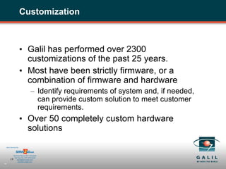 Galil - Using galil motion controllers to tune high precision stages ...