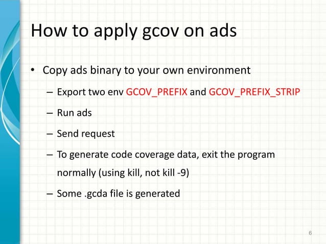 Using Gcov And Lcov