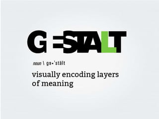 Using Gestalt Theory in Visualizations and Presentations | PPTX | Science
