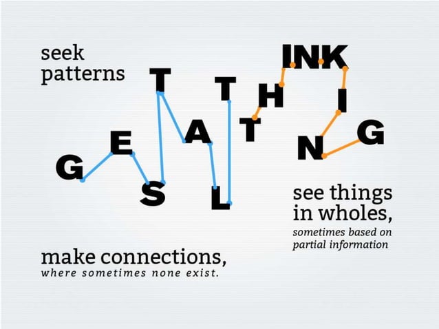 Using Gestalt Theory In Visualizations And Presentations Pptx Science
