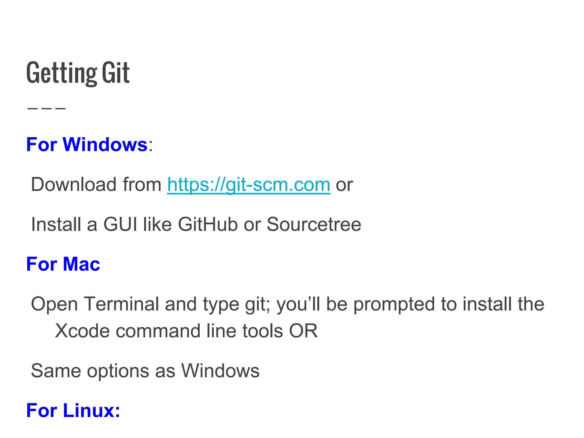 Intro To Git Github And Bitbucket Pptx Shareware And Freeware Computer Software And