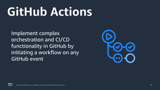 Using GitHub actions on AWS.pptx
