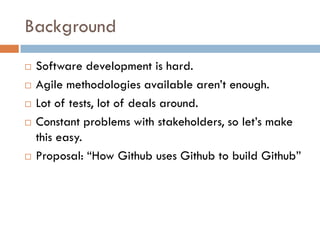 Using github development process in your company | PPTX
