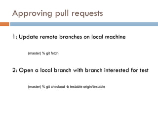 Using github development process in your company | PPTX