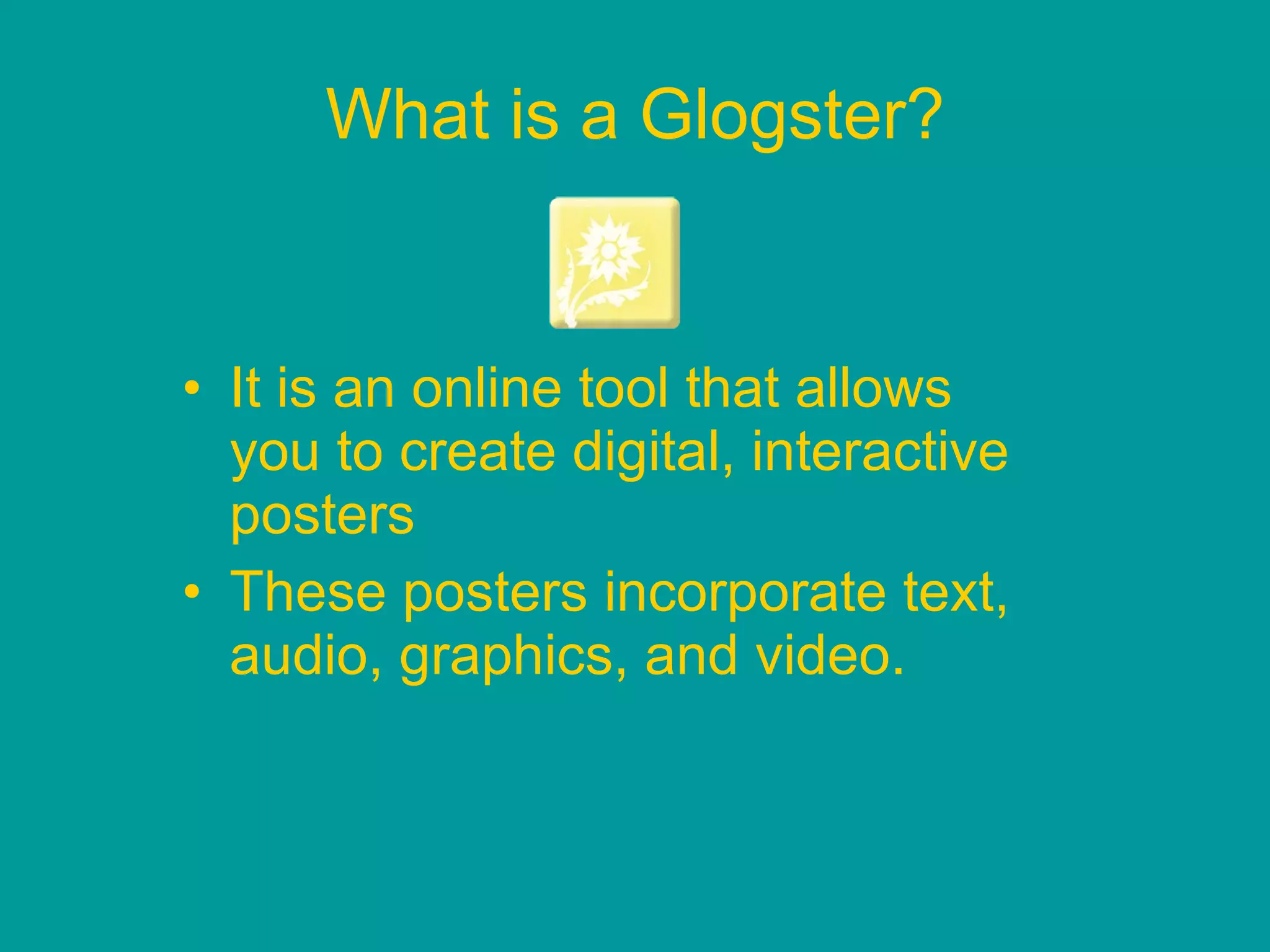 Using Glogster in the Classroom | PPT
