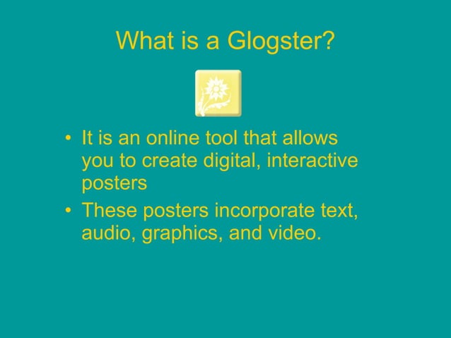 Using Glogster in the Classroom | PPT