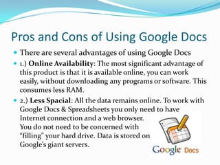 Using google docs | PPTX