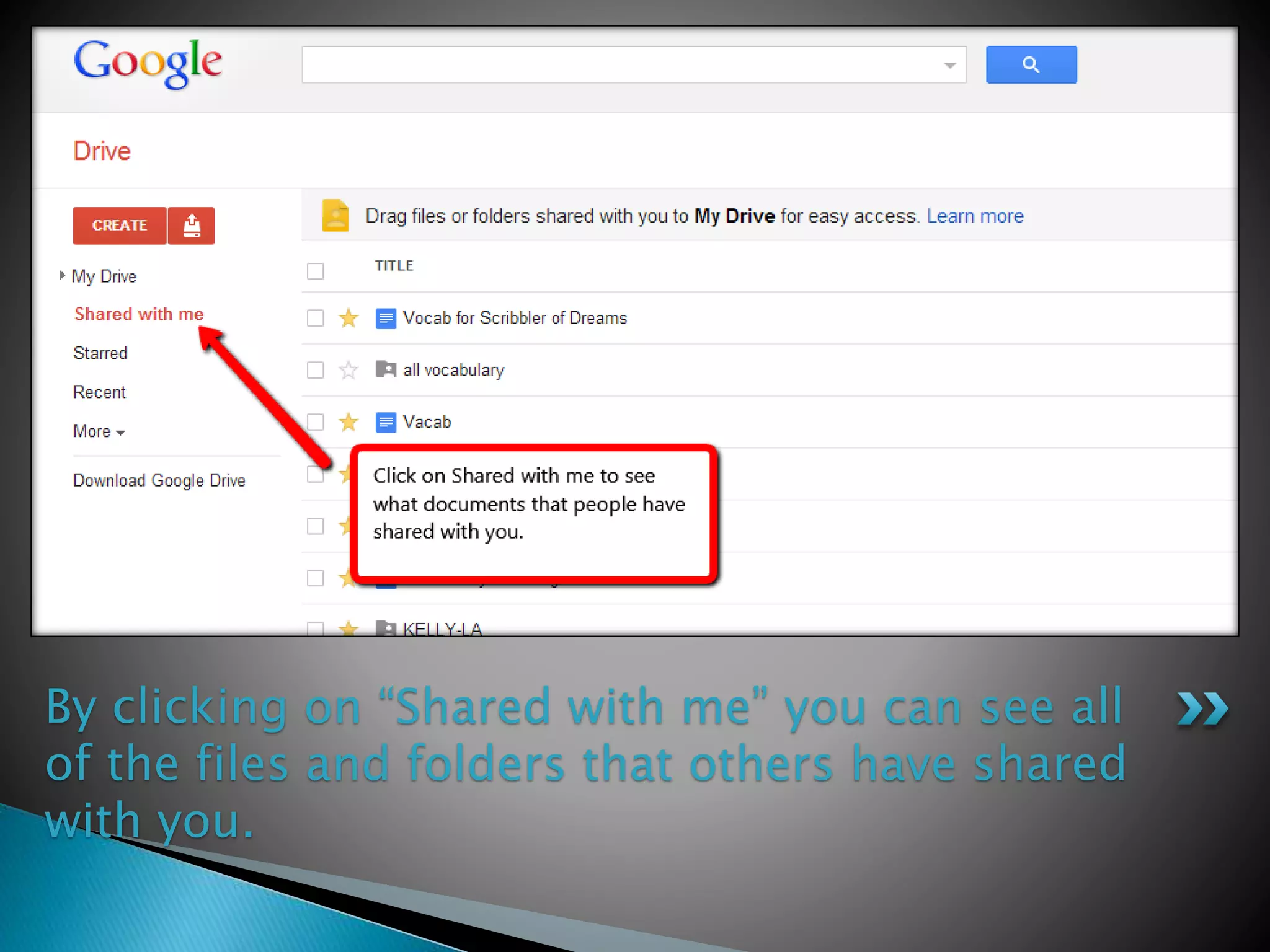 using google drive on your computer | PPTX