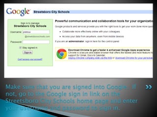 using google drive on your computer | PPTX