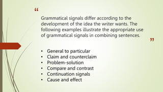 Using Grammatical Signals in Developing Ideas.pptx
