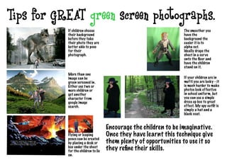 Using green screening to motivate writing. | PDF