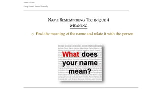 Using Guests' Names | PPTX