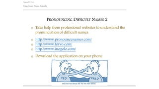 Using Guests' Names | PPTX