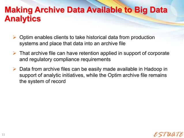 Using Hadoop For Enterprise Data Management Ppt