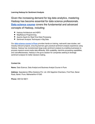 Using Hadoop for Large-Scale Sentiment Analysis in Social Media.pptx