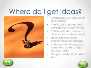 Using hands on activities in the science classroom | PPTX